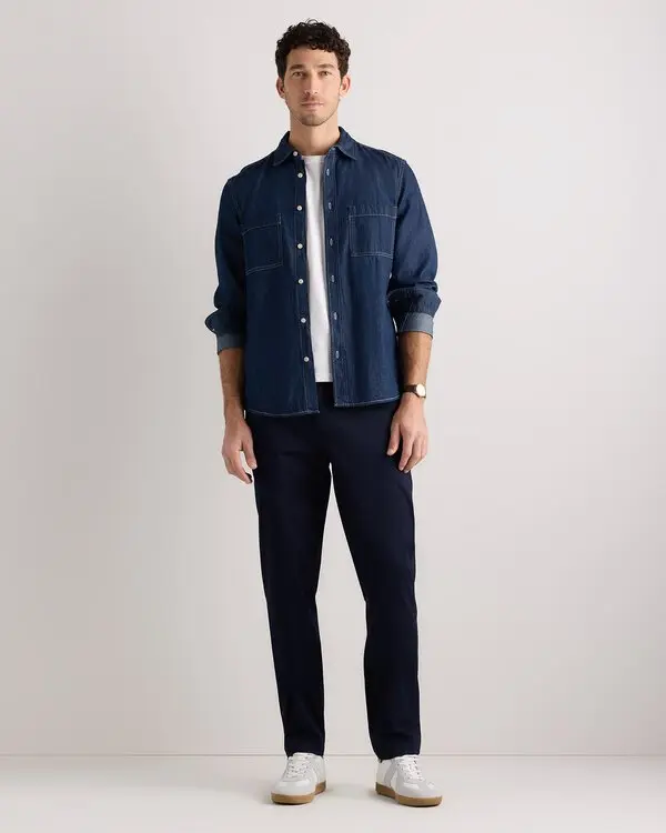 Quince Organic Non-iron Chino Pants Straight