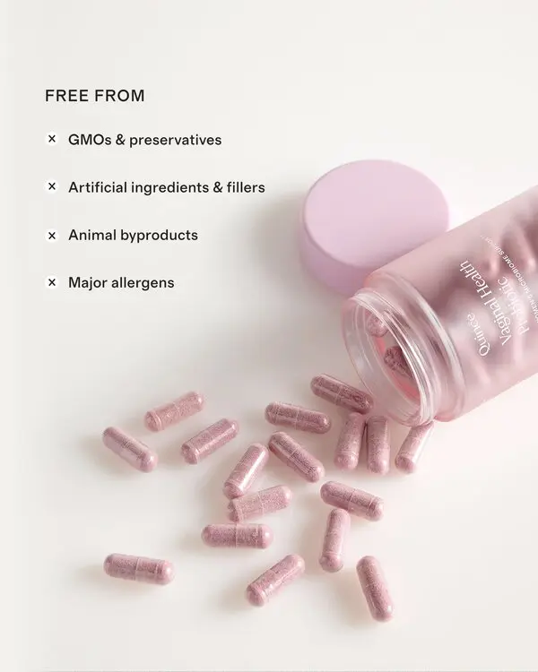 Quince Vaginal Probiotic, Vitamins