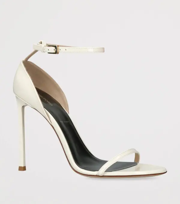 TOM FORD Patent Leather Vertigo Heeled Sandals 105