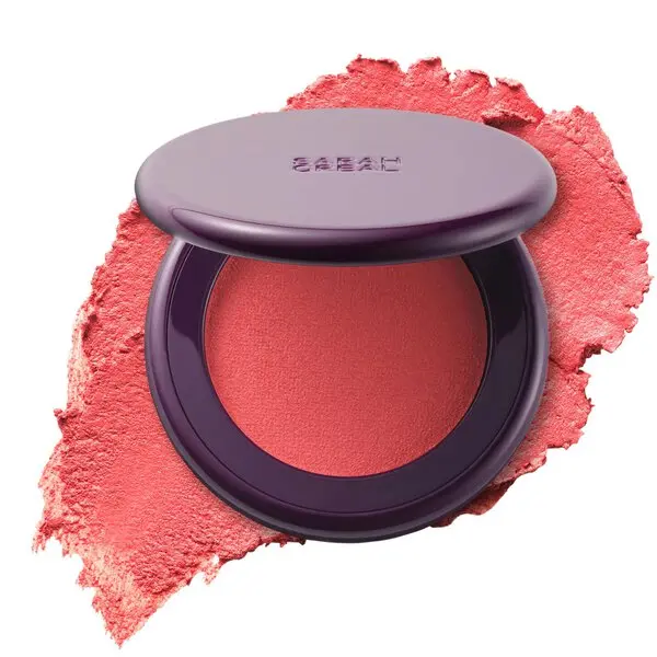 SARAH CREAL Coming In Hot Blurring Pressed-mousse Blush - Satisfaction