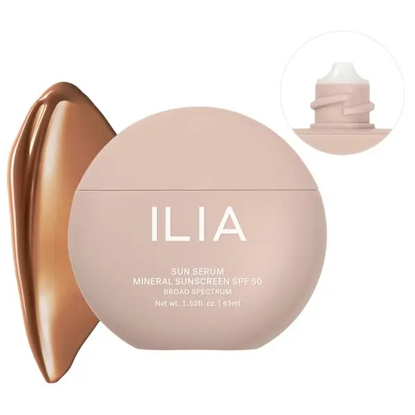 ILIA Sun Serum Mineral Sunscreen Spf 50 With 8-hour Oil Control - Medium-deep