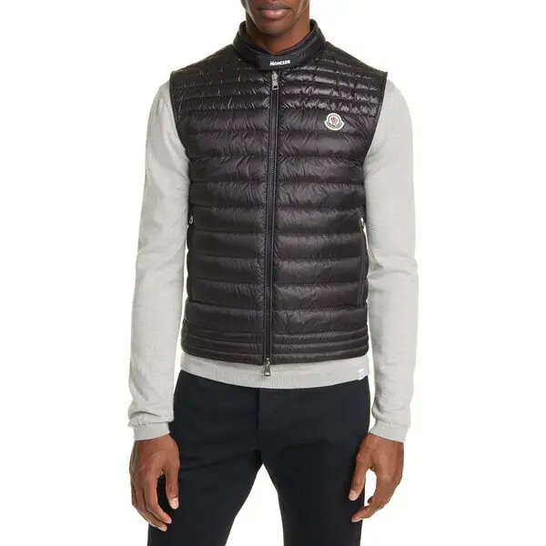 Moncler Gir Down Puffer Vest - Black