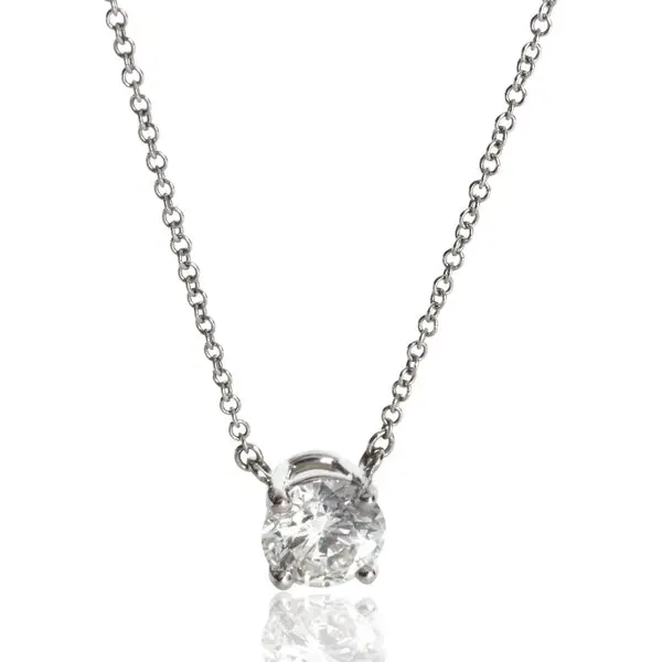 Tiffany & Co. Diamond Pendant - Platinum