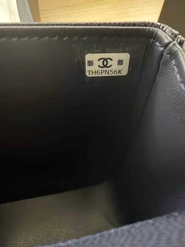 Chanel Grained Calfskin Preppy Flap Bag