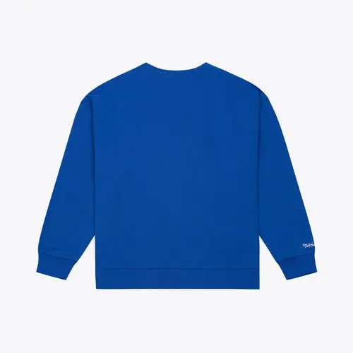 Mitchell & Ness Golden State Warriors Hardwood Classics Script Crewneck Sweatshirt