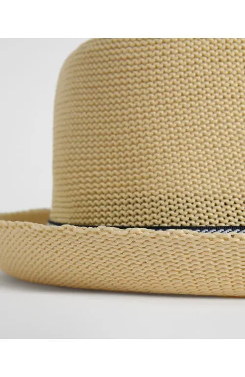 Barbour Linford Trilby Hat - Ecru