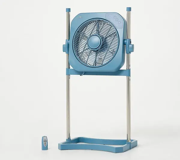 AIR INNOVATIONS 12' 3-in-1 Swirl Cool Stand Fan With Remote - One-color