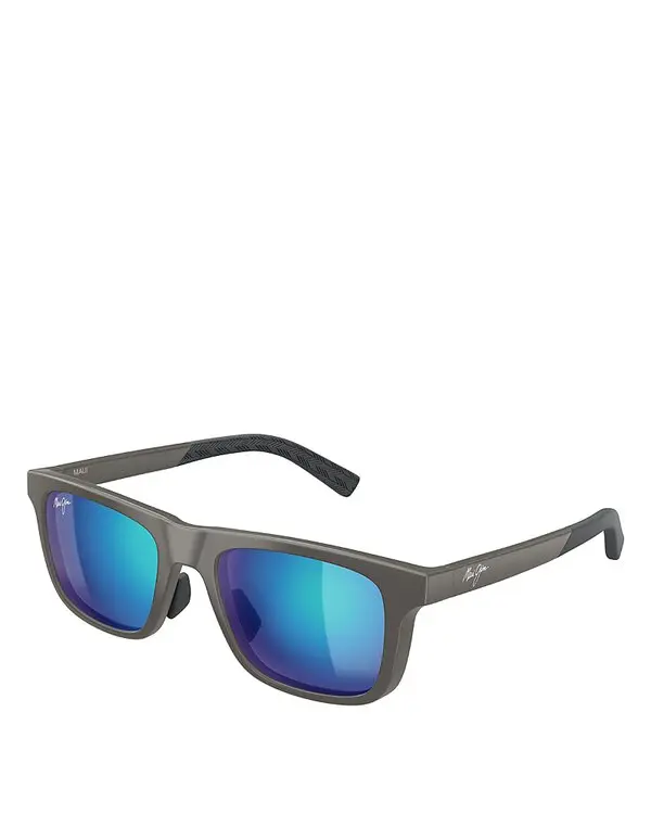 Maui Jim Moaka Polarized Square Sunglasses - Grey