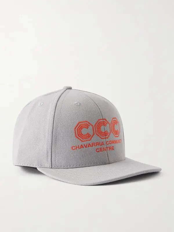 WILLY CHAVARRIA Ccc Community Center Twill Baseball Cap - Gray