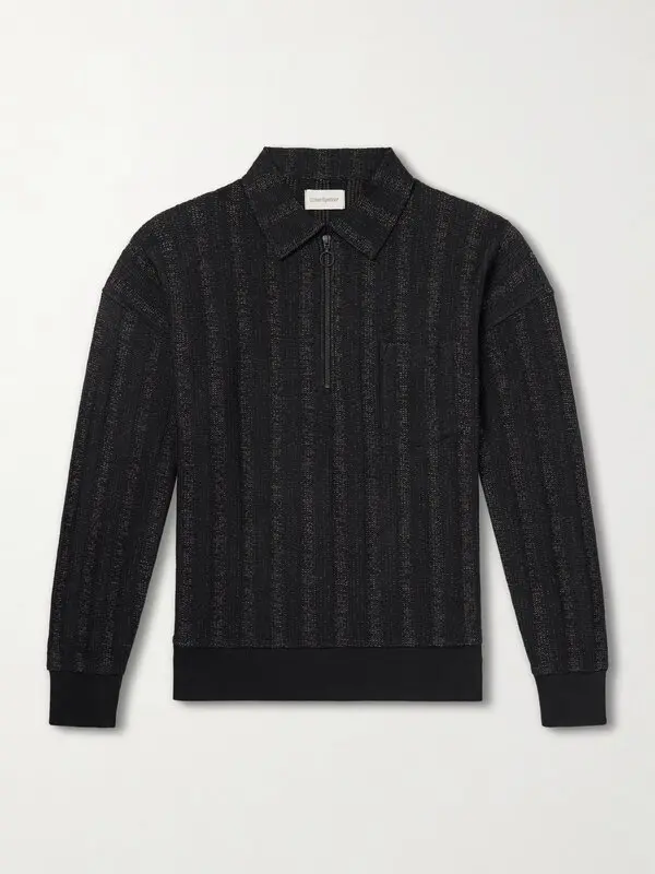 Oliver Peoples Lorimer Cotton-blend Jacquard Sweater