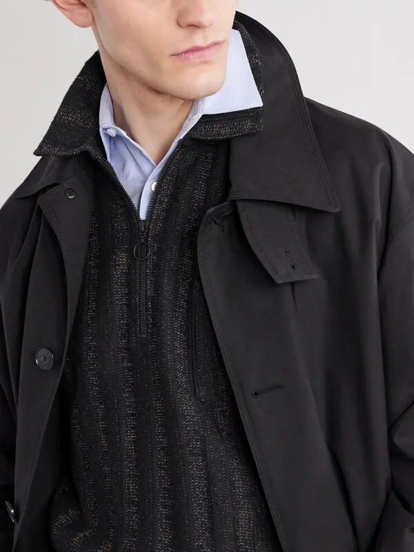 Oliver Peoples Lorimer Cotton-blend Jacquard Sweater