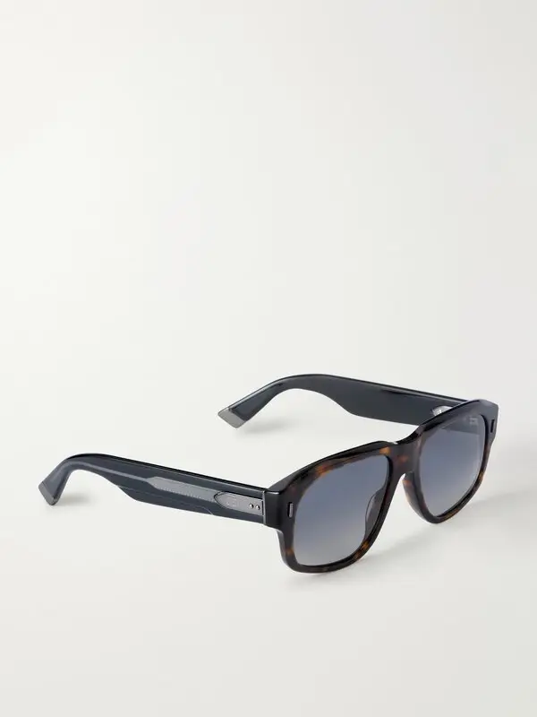 Dior D-frame Acetate Sunglasses - Brown