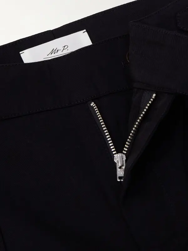 Mr P. Steve Tapered Pleated Trousers