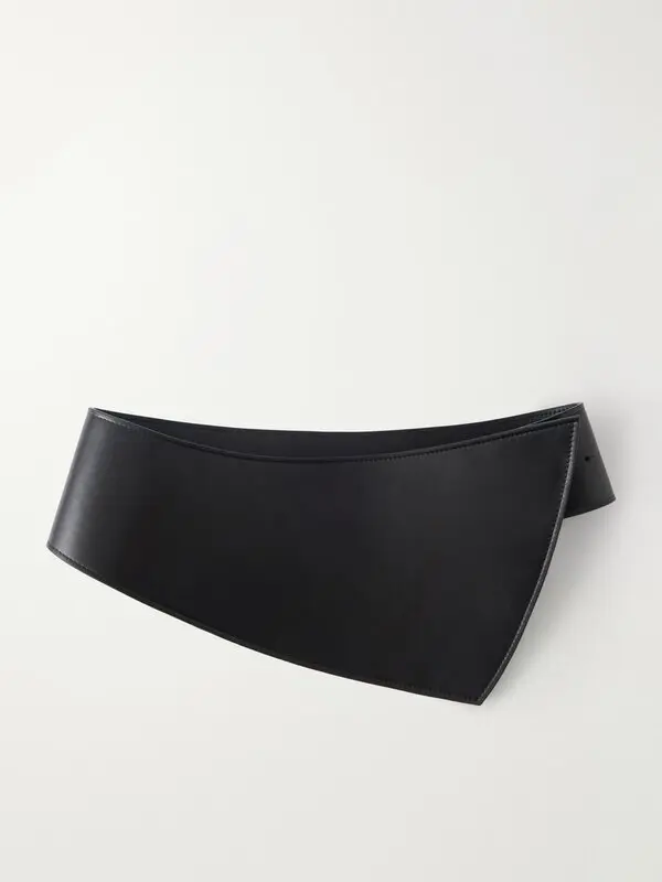 Tove Leather Belt - Black
