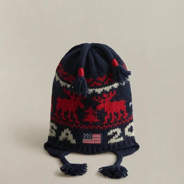 Ralph Lauren Team Usa Wool Beanie - Multi