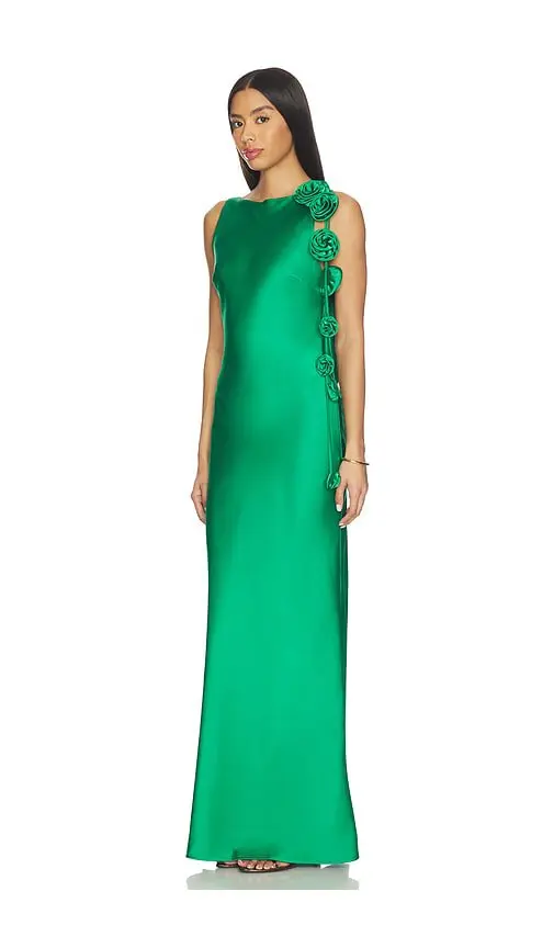 Runaway The Label Maxi Dress - Emerald