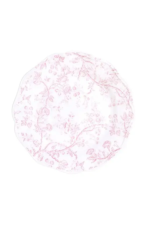 NOON & MOON Rosy Bloom Plate 9 Inch In Pink - N,a