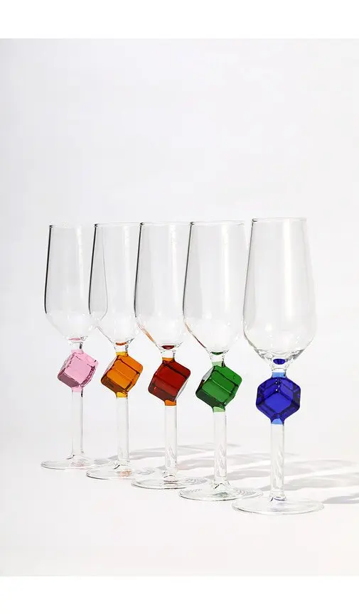 NOON & MOON Florence Jeweled Champagne