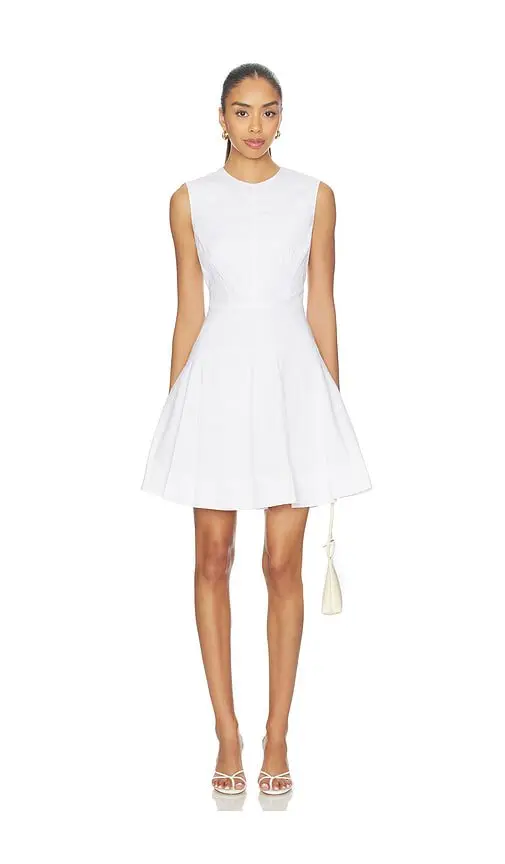 Veronica Beard Mini Karrigan Dress - White
