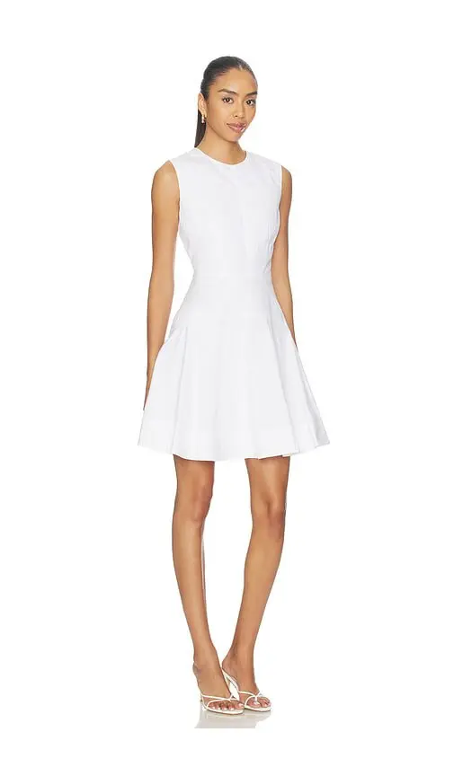 Veronica Beard Mini Karrigan Dress - White