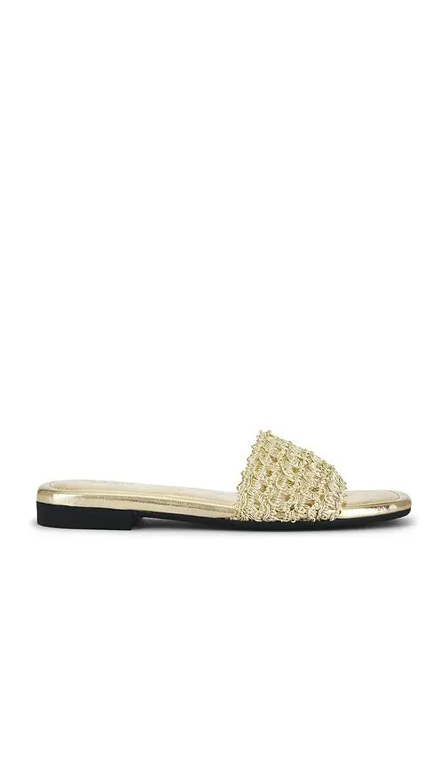 Rag & Bone Ellie Slide Metallic - Gold