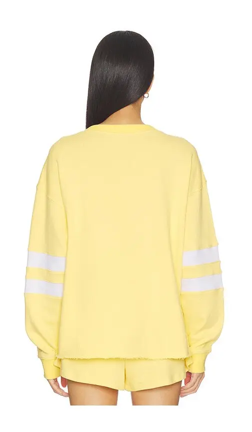 Year Of Ours Varsity Sweatshirt In Yellow