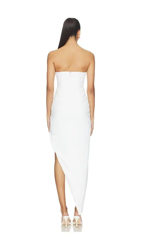 Superdown Victoria Corset Maxi Dress - White