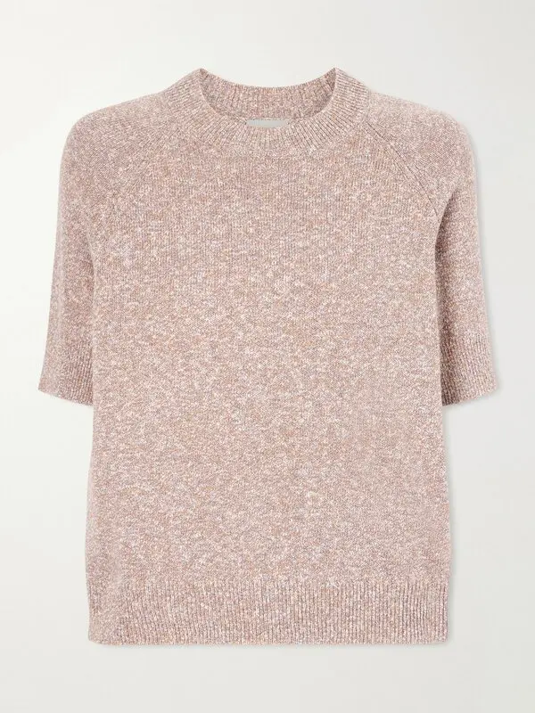 Varley Cotton And Linen-blend T-shirt