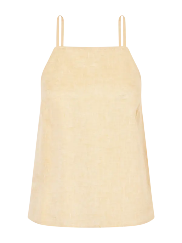 ERES Gentille Linen Top - Yellow