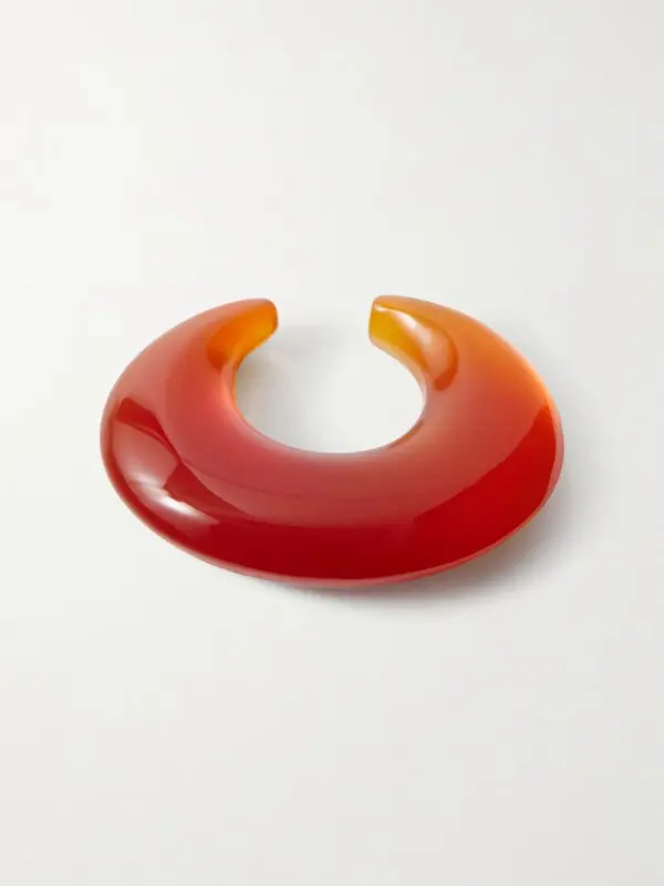 SOPHIE BUHAI Carnelian Discus Ear Cuff - Red