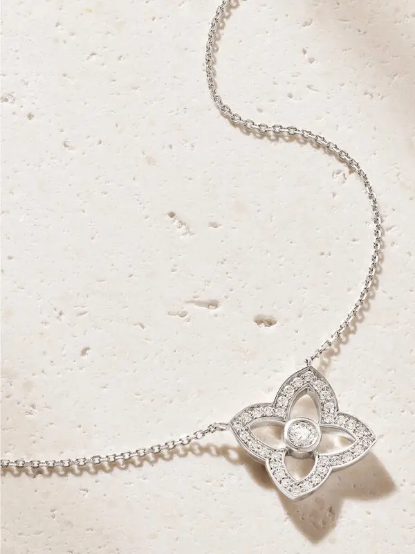 DE BEERS LONDON De Beers 18-karat White Diamond Necklace - Gold