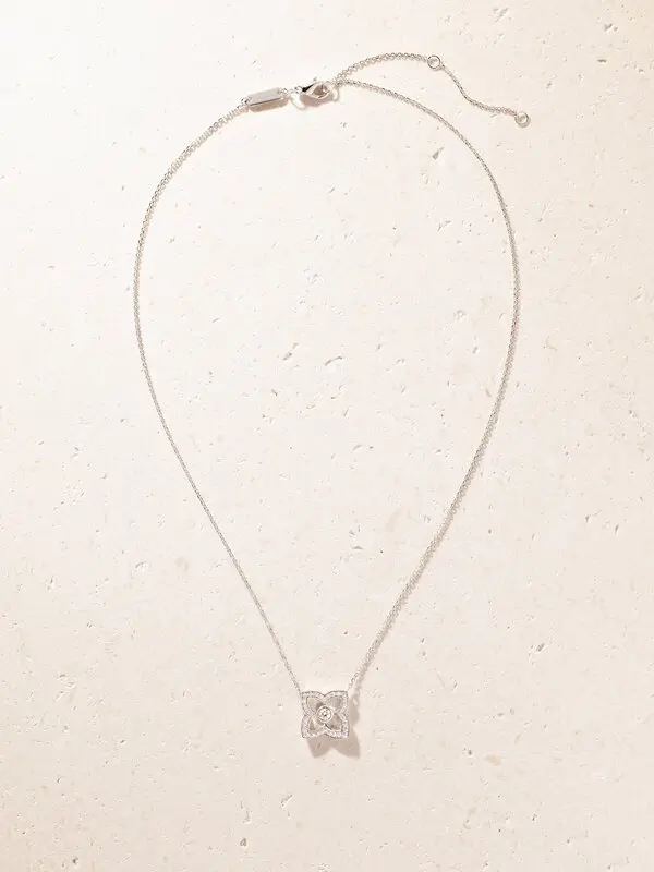 DE BEERS LONDON De Beers 18-karat White Diamond Necklace