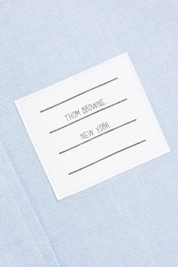 Thom Browne Cottonpiqué Shirt - Light Blue