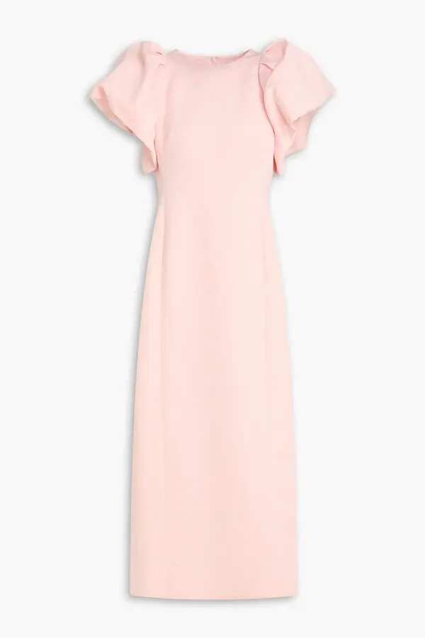 LEO LIN Lucinda Satin Maxi Dress - Pastel Pink