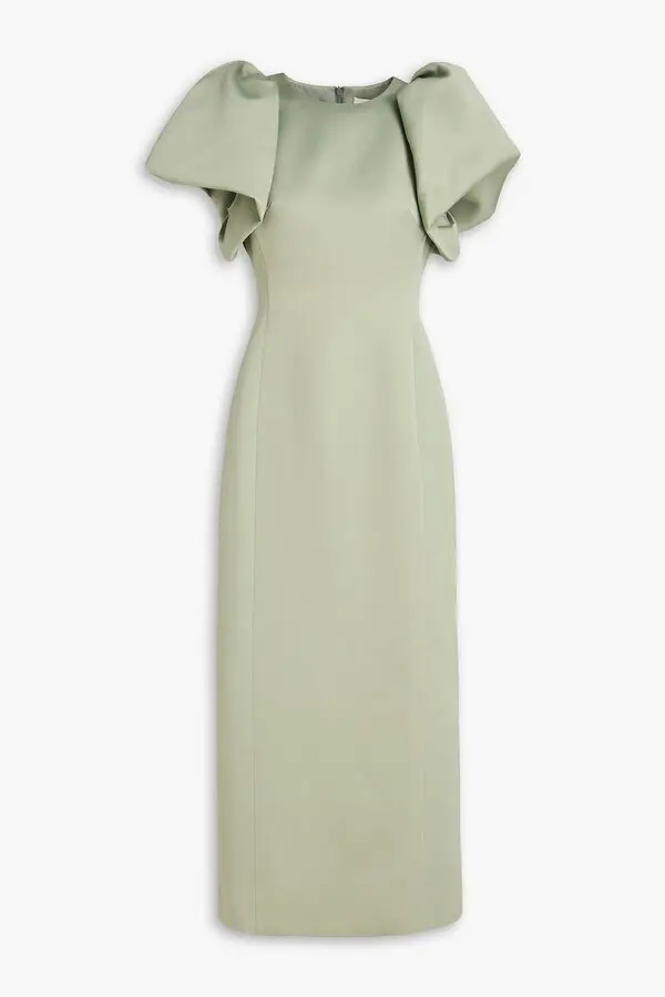 LEO LIN Lucinda Satin Maxi Dress - Sage Green