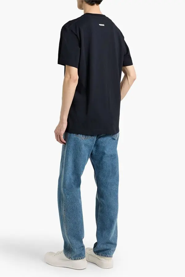 Missoni Striped Cottonjersey Tshirt - Midnight Blue