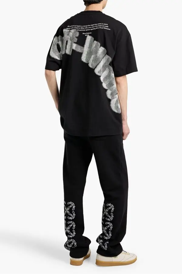 Off-White Printed Cottonjersey Tshirt