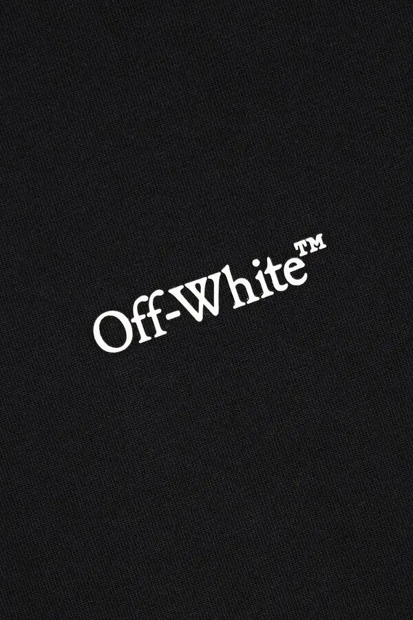 Off-White Printed Cottonjersey Tshirt - Black