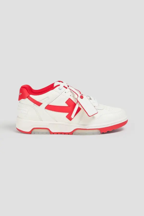 Off-White Out Of Office Leather Sneakers - Ivory