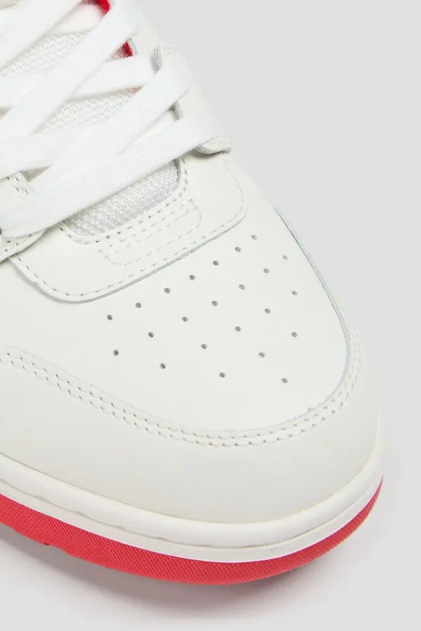 Off-White Out Of Office Leather Sneakers - Ivory