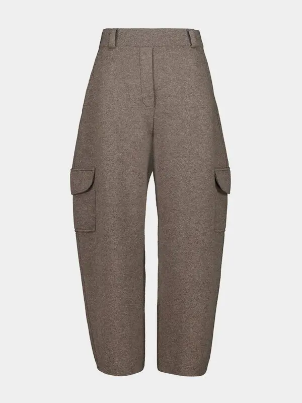 LISA YANG Azaria Cashmere Trousers - Brown