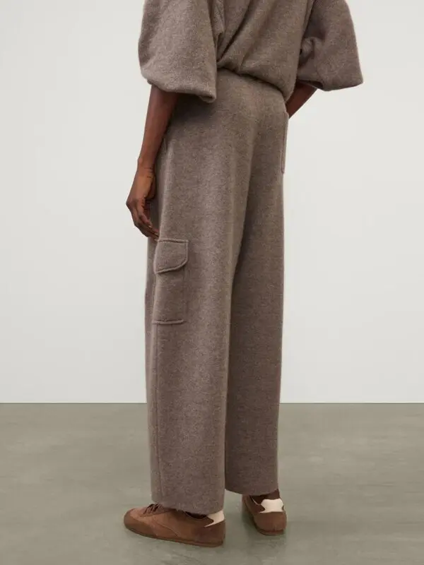 LISA YANG Azaria Cashmere Trousers - Brown