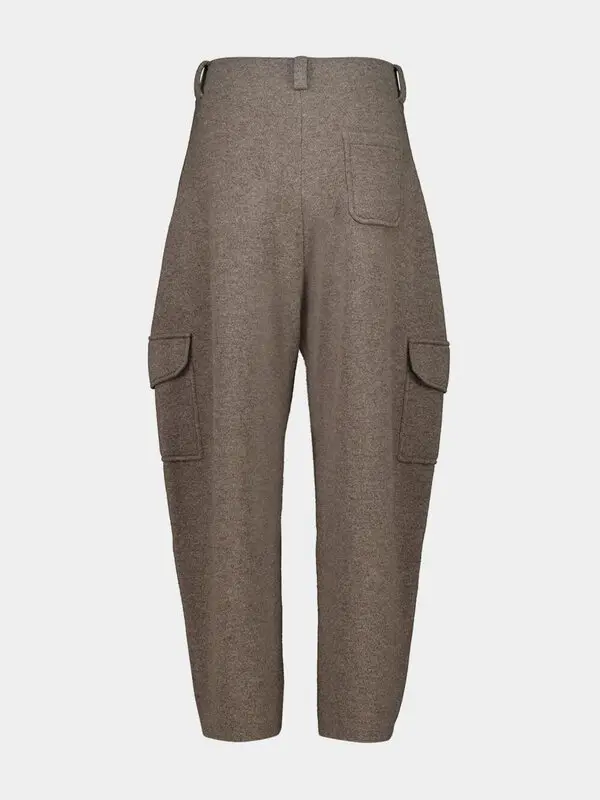 LISA YANG Azaria Cashmere Trousers - Brown
