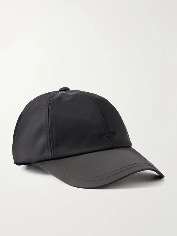 Nn07 Logo-embroidered Baseball Cap - Black