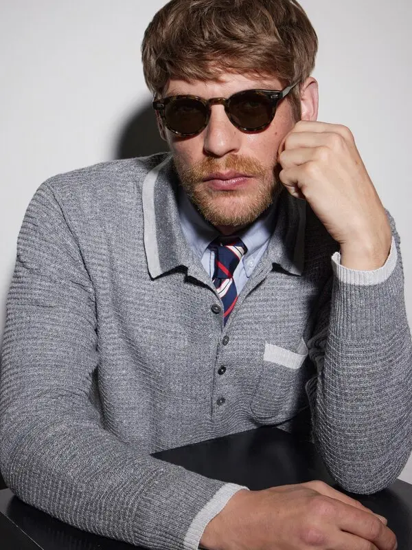 Thom Browne Round-frame Tortoiseshell Sunglasses - Brown