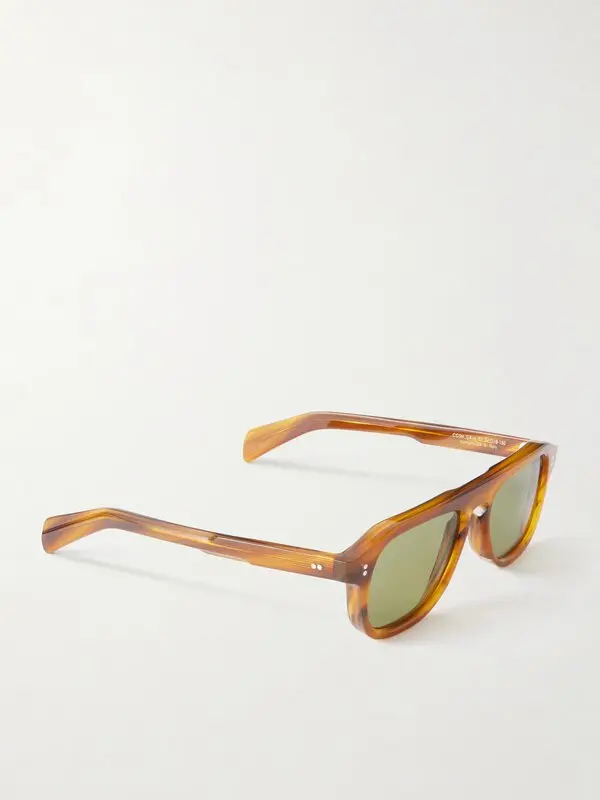 CUTLER AND GROSS Gr14 Aviator-style Sunglasses - Brown