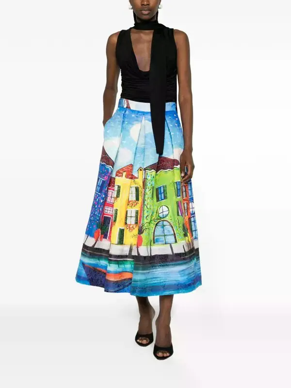 LUNATICA MILANO Luna Mt Midi Skirt
