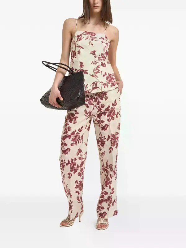 SEMICOUTURE Floral-print Top