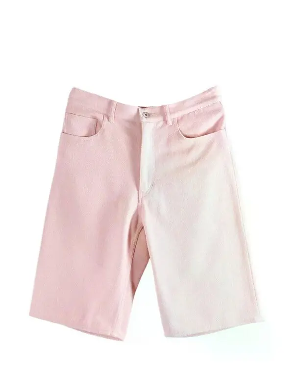 Auralee Nep Denim Bermuda Shorts
