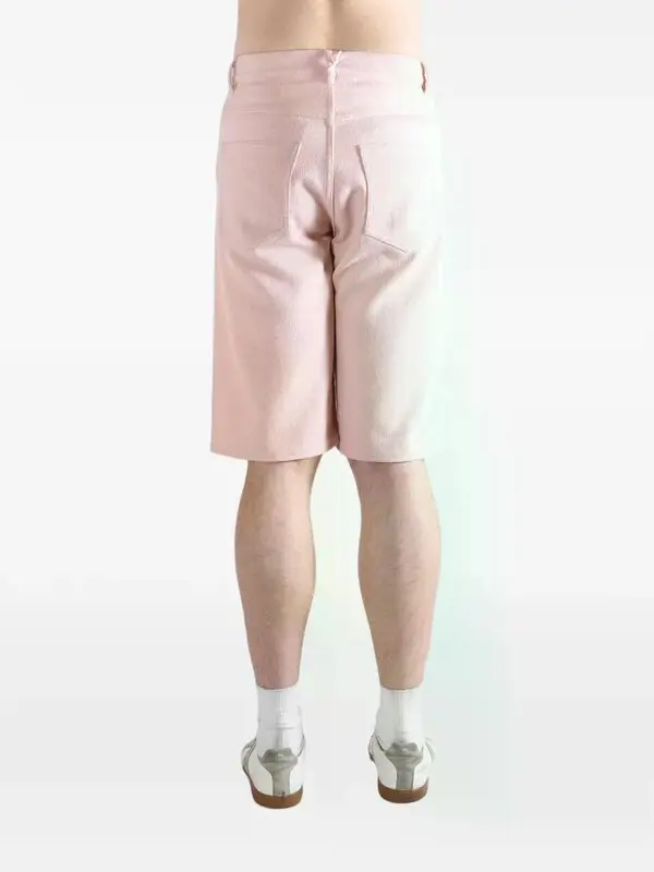 Auralee Nep Denim Bermuda Shorts
